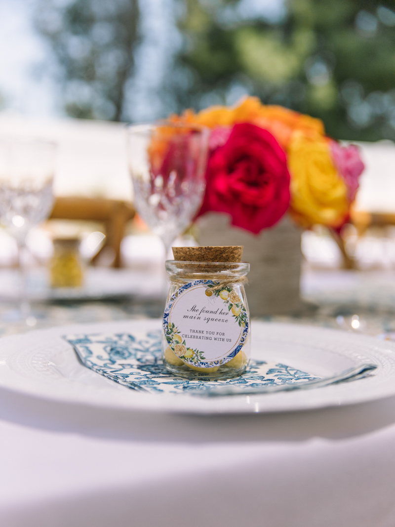 Positano Themed Bridal Shower