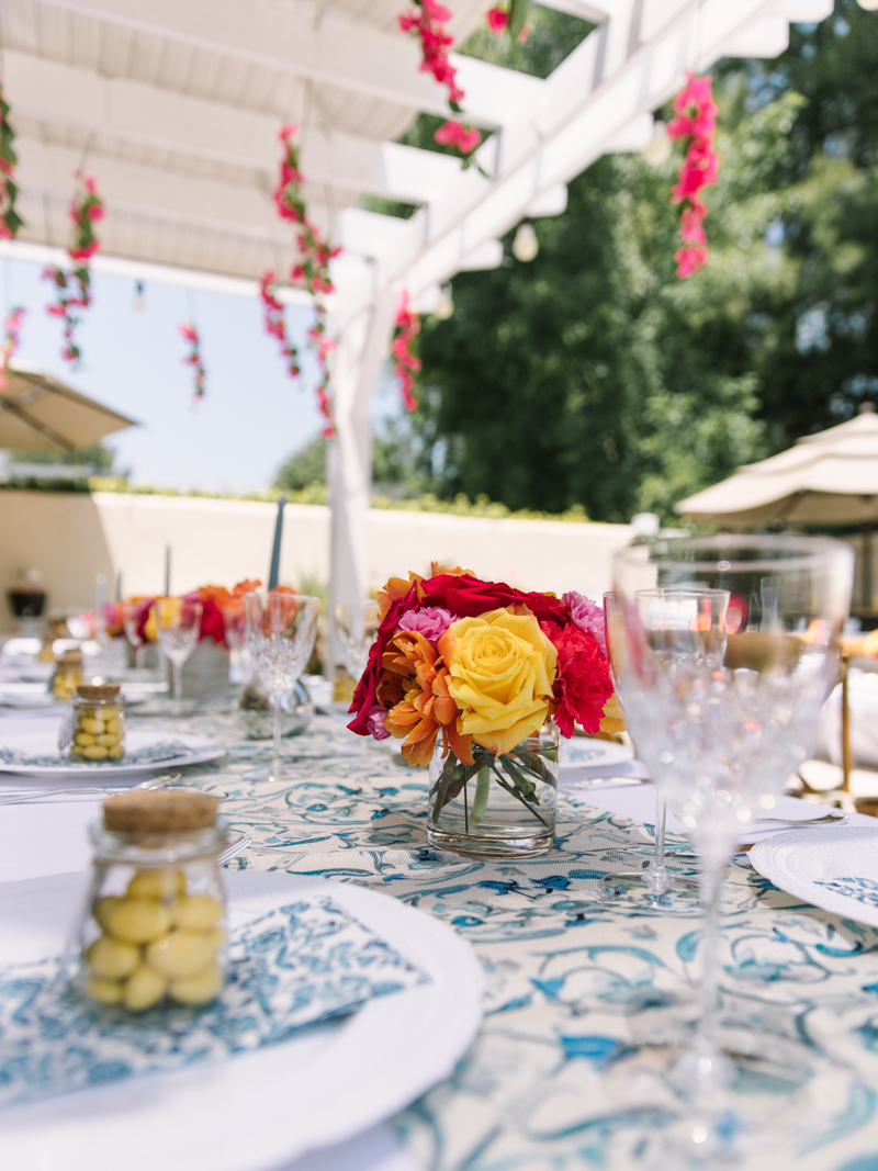 Positano Themed Bridal Shower